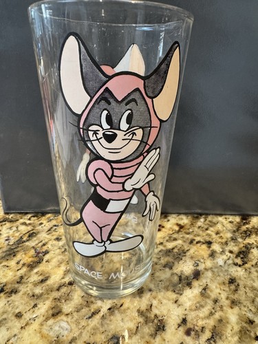 Space Mouse Pepsi Glass Cup Collector Series Walter Lantz Cartoon ...