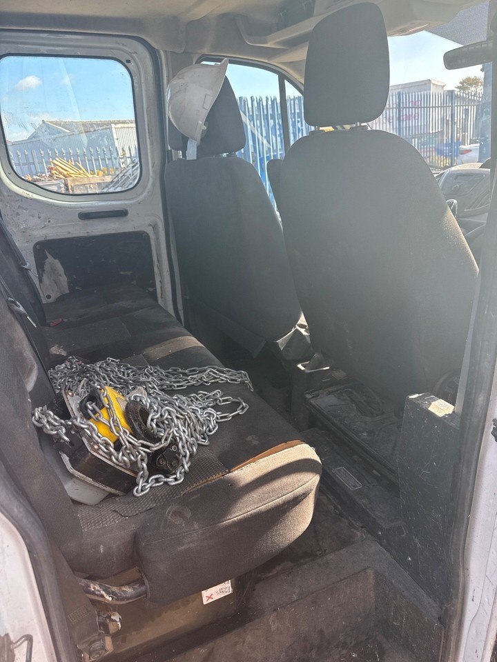 2019 FORD TRANSIT CREW CAB TIPPER 2.0 TDCI WHITE LWB | eBay UK