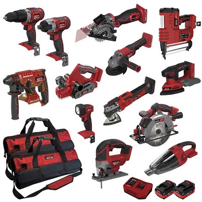 Lumberjack 20V Cordless Power Tools XP Range Drills Saws Nail Guns ...