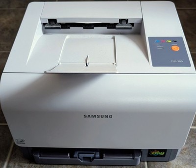 Samsung CLP-300 Farblaserdrucker, Printer, inkl. Toner | eBay.de