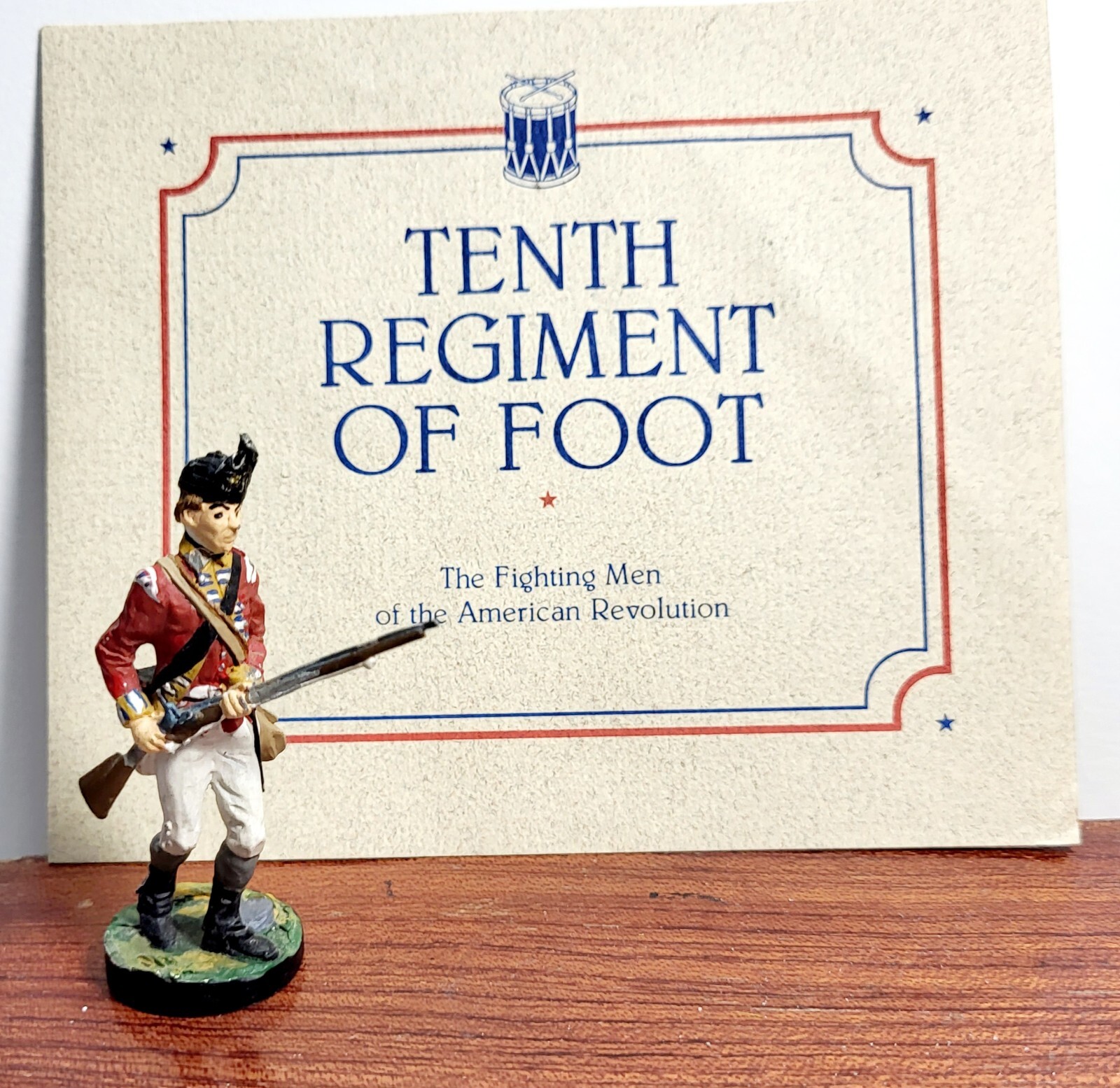 Franklin Mint Fighting Men Of The Revolution Tenth Regiment of Foot w COA | eBay