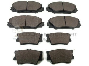 FRONT AND REAR BRAKE PADS (296MM DISC) FOR TOYOTA RAV 4 2.0 + 2.2 2006 ...