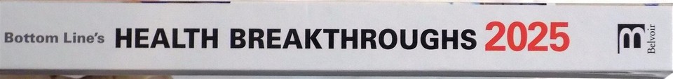 Bottom Line's Health Breakthroughs 2025! New Hardback Book! Never Used ...
