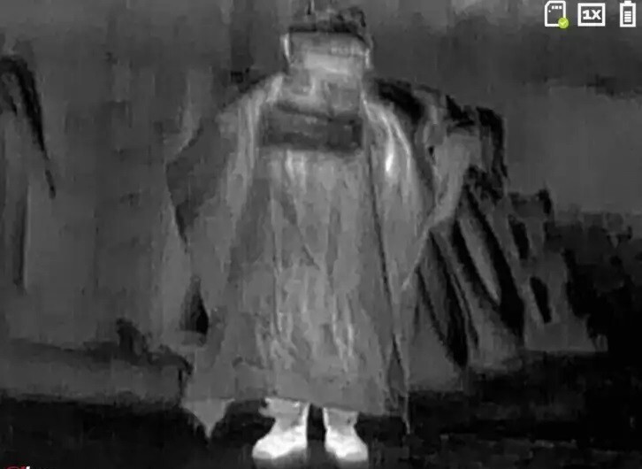 Anti-drone imaging cloak anti-thermal tactical Camouflage poncho with ...