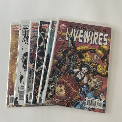 Livewires 1 2 3 4 5 6 Lot Run Set Near Mint Nm Marvel | eBay