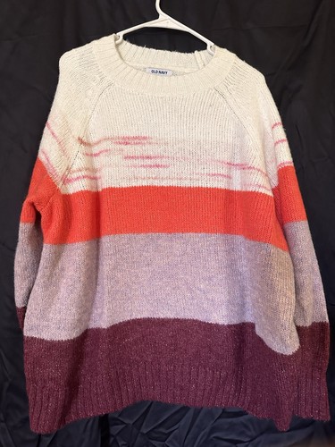 Old Navy Women’s 3X Multi Color Crew Neck Sweater | eBay