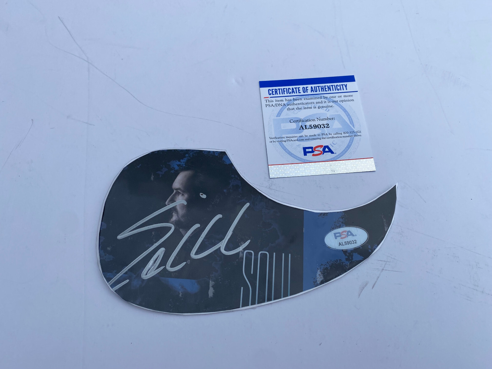 ERIC CHURCH SIGNED AUTOGRAPHED SOUL GUITAR PICKGUARD PSA/DNA | eBay