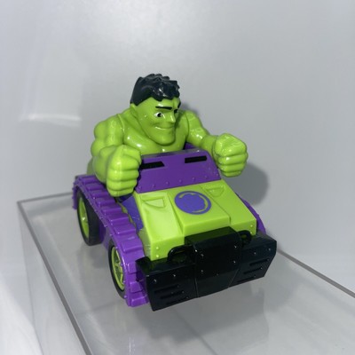 Marvel Incredible Hulk Purple Green Car Super Hero Adventures Pullback ...