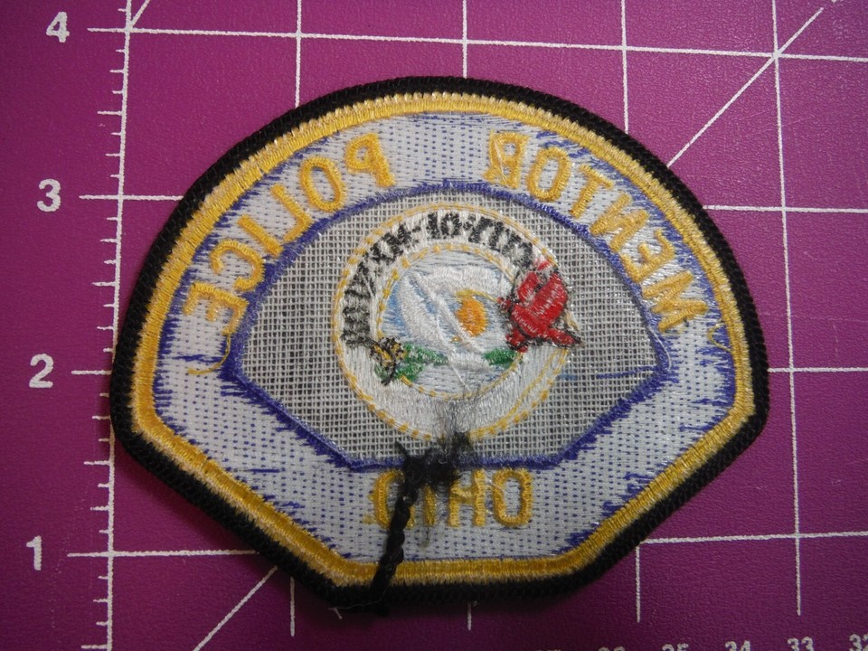 City of Mentor Ohio POLICE Collectible patch | eBay