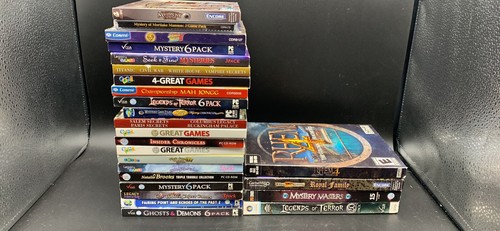 Lot of 25 Windows PC CD Rom Video Games Tested & Working Nice Condition ...