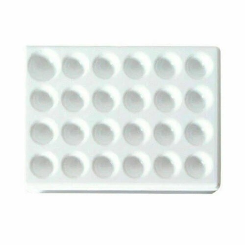 24Pits Dental Lab Plastic Wet Porcelain Tray Plate Glaze Ceramic Cover ...