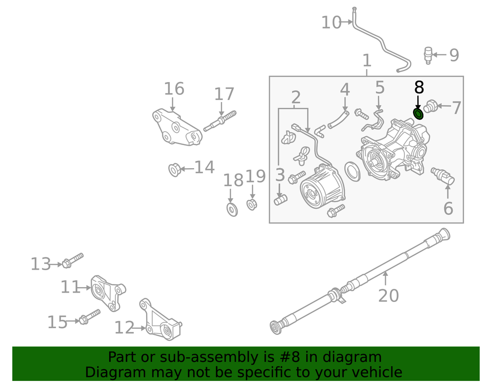 Genuine Mazda Drain Plug Washer 9956-41-800 | eBay