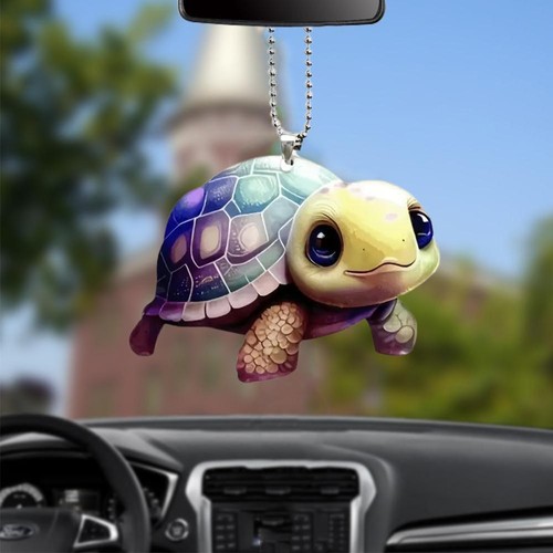 Turtle Christmas Ornament, cute Turtle, Turtle Lovers Gift tree hanging ...