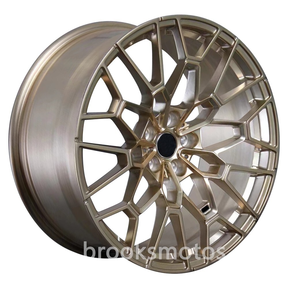19" 20" FROZEN GOLD FORGED WHEELS RIM FIT FOR 2021+ BMW M3 G80 M4 CSL ...