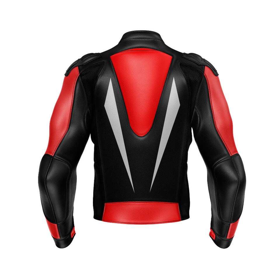 BLACK AND RED MOTOR BIKE RACING JACKETS | eBay