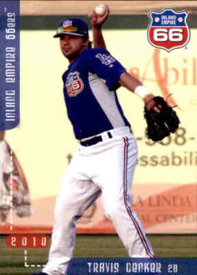 2010 Inland Empire 66ers Grandstand #9 Travis Denker Fountain Valley ...