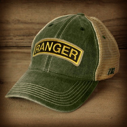 US Army Ranger Tab Vintage Trucker Hat | eBay