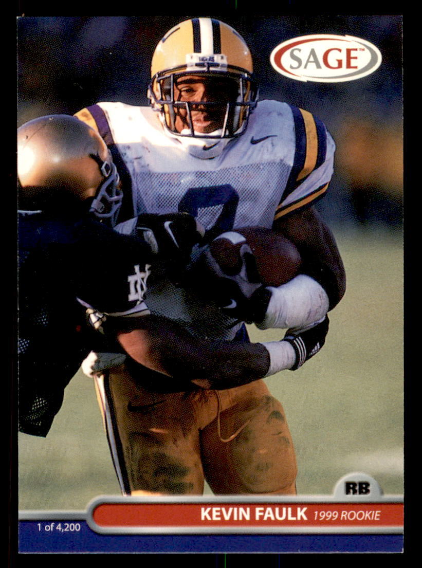 1999 SAGE #18 Kevin Faulk LSU Tigers | eBay