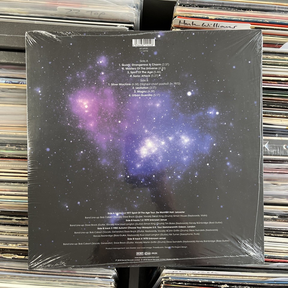 Hawkwind - Best of Live NEW SEALED Vinyl LP Record Album 5036436114528 ...