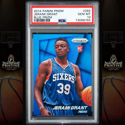 JERAMI GRANT 2014-15 Prizm Rookie /99 Blue Prizm #282 PSA 10 *TEAM ...