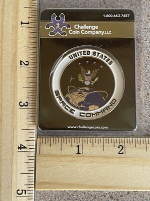 Coin US Space Command Challenge Coin - Color W/case | eBay