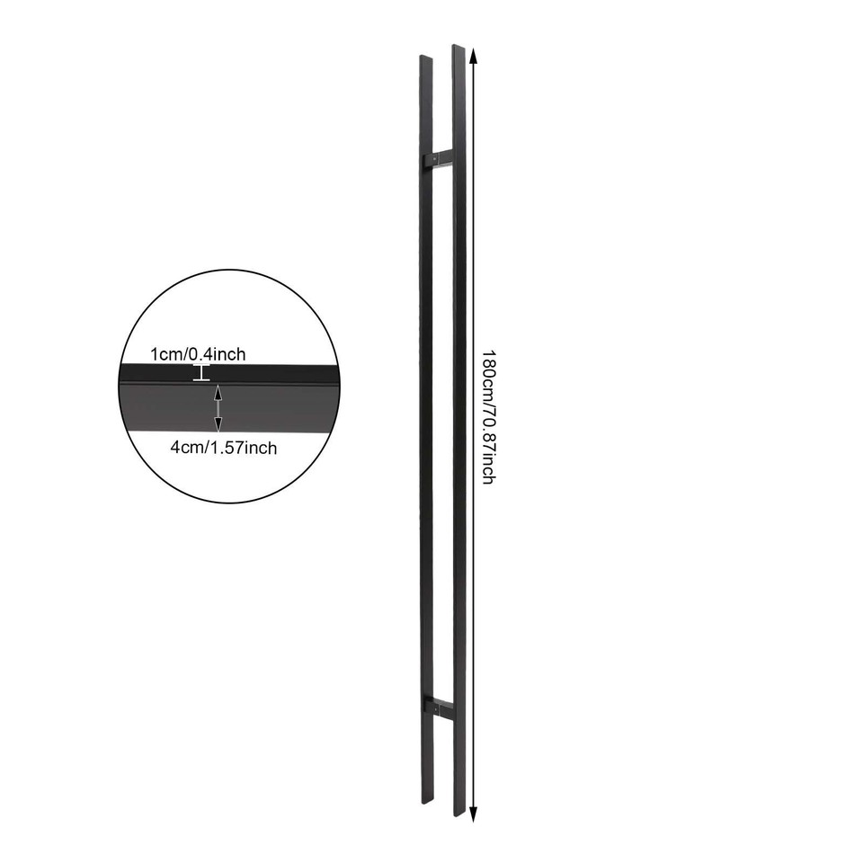 H-shaped Stainless Steel Pull Handles, Stainless Steel Sliding Door ...