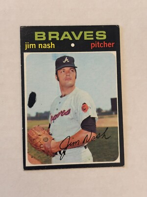 1971 Topps - Jim Nash #306 Black Blob | eBay
