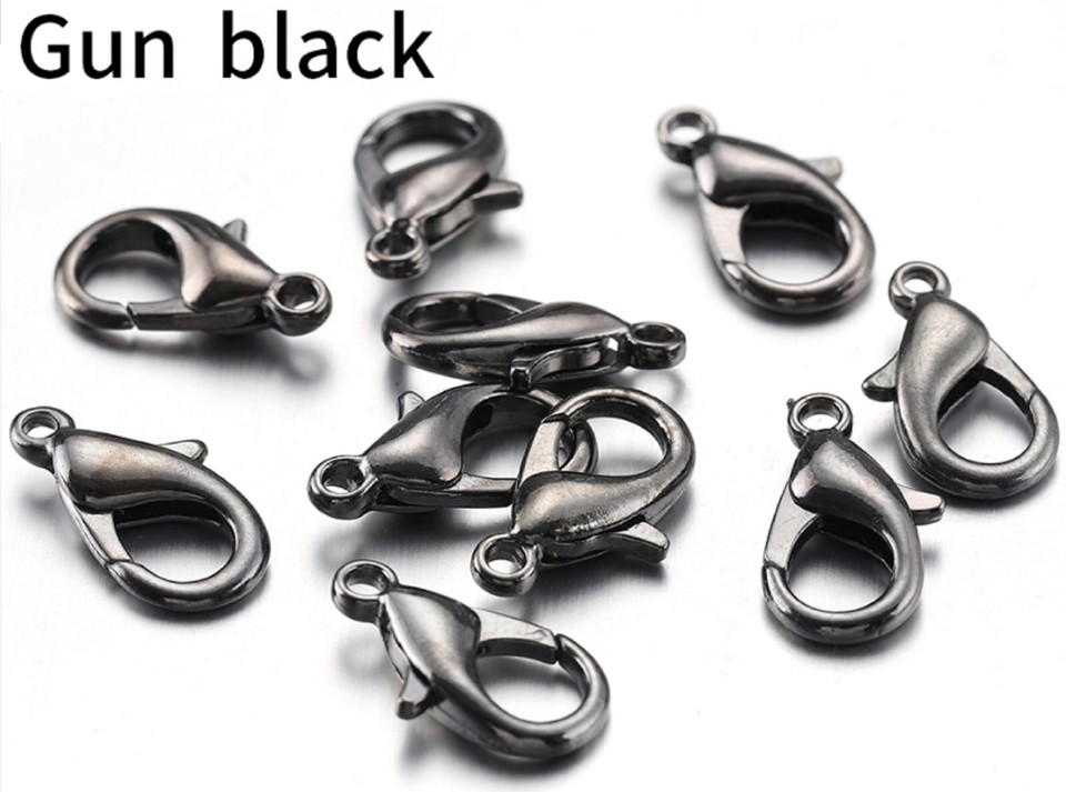 Asst Colours Sizes Lobster Clasps Hooks Necklace Bracelet Findings ...