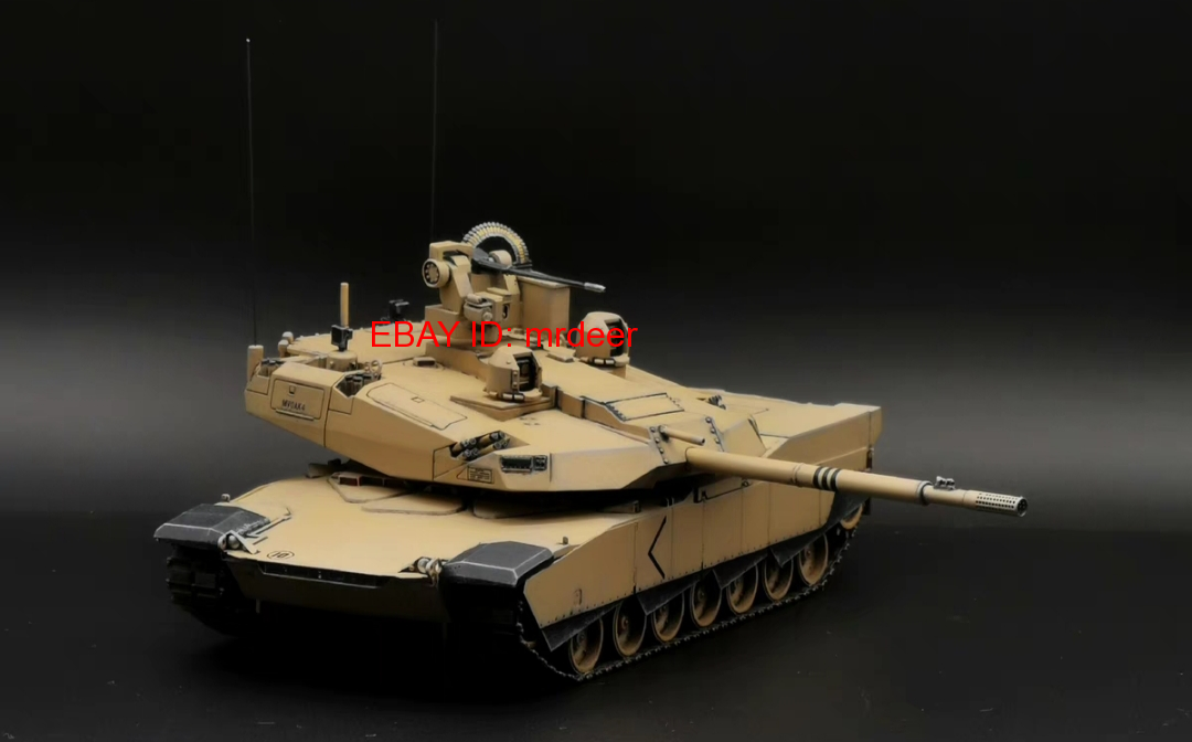 Abramsx 1/72 M1X Us Army Desert Color Armored Vehicle Tank Figures ...