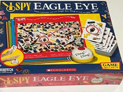 I Spy Eagle Eye Scholastic Board Game 2005 Briarpatch - BRAND NEW AND ...