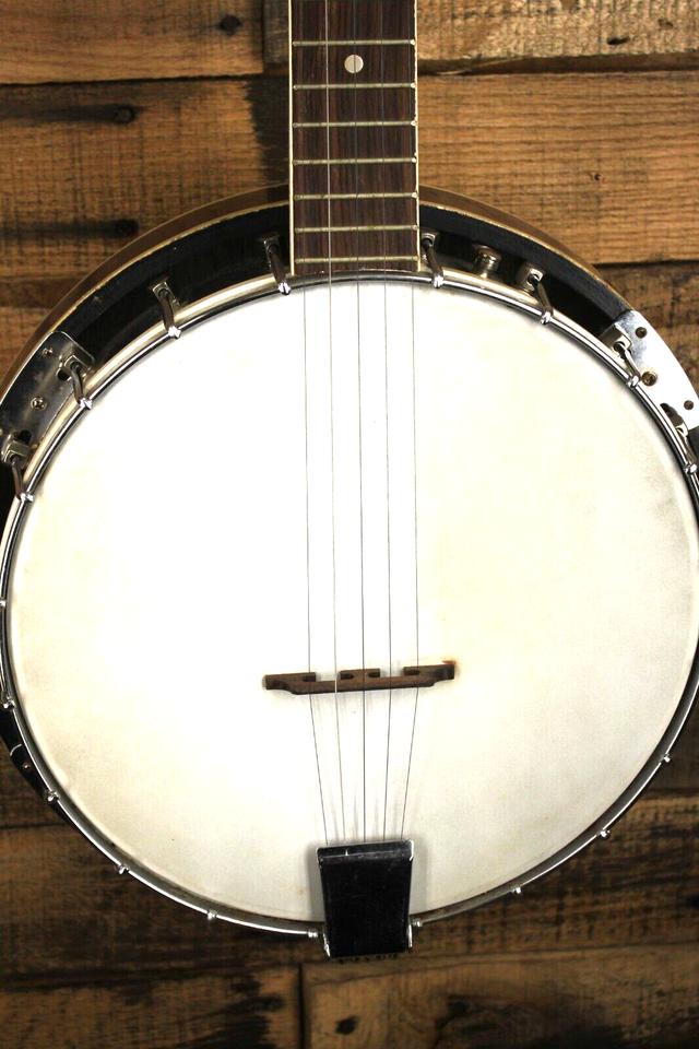 Vintage Banjo 5 string with Resonator #R2537 | eBay