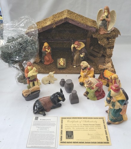 Thomas Pacconi Nativity Scene Hand Painted Set from QVC | eBay