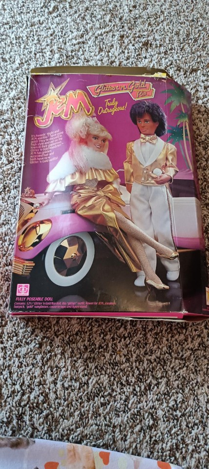 Vintage Jem doll Glitter and Gold Rio | eBay