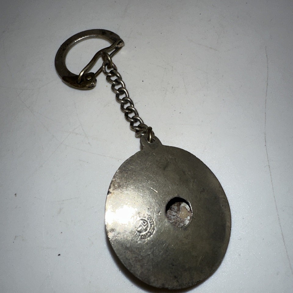 Vintage Mexico Sterling Silver Sombrero Keychain 0.925 Sterling Silver ...