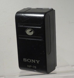 AUTHENTIC Original Sony NP-78 6v 2400mAh Camcorder Battery | eBay