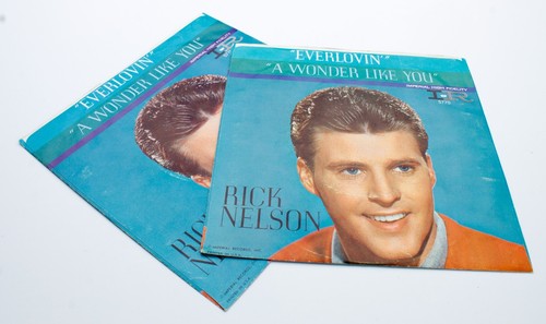 Rick Nelson Picture Sleeve 45 rpm A Wonder Like You/Everlovin NO RECORD ...
