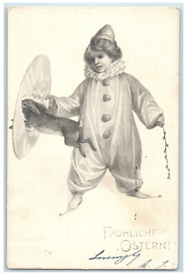 Easter Boy Clown Jester Magician Rabbit Pipe Berry San Francisco CA ...
