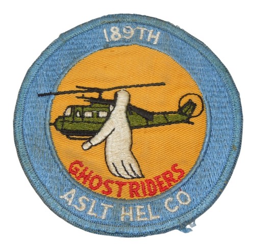 Original Vietnam War US Army 189th Assault Helicopter Co. Ghostriders ...