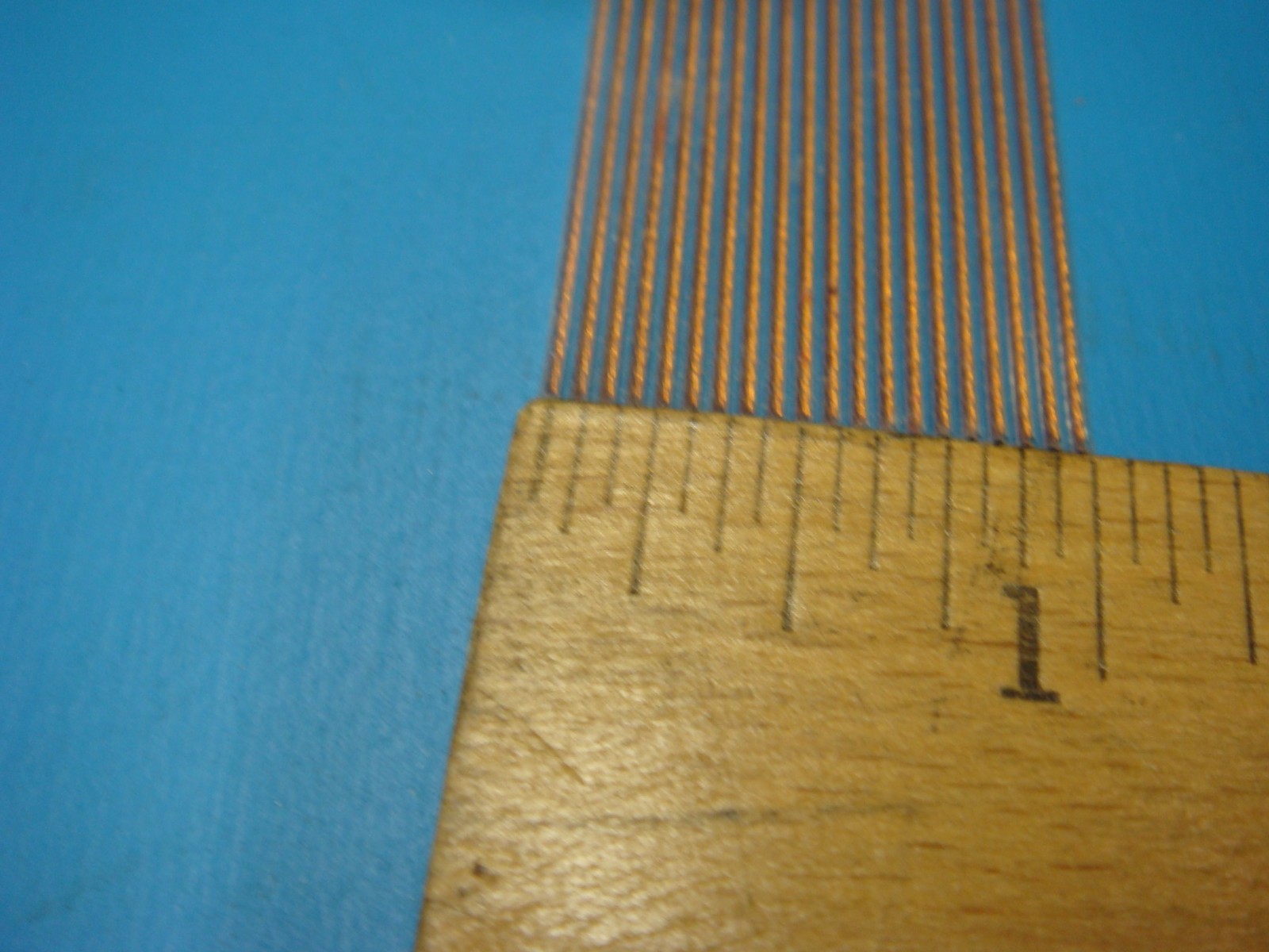 (1) TEMP-FLEX F2607B-20-050-N M49055/11-21 FEP HIGH TEMP FLAT RIBBON ...