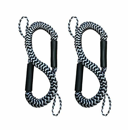Pactrade Marine Bungee 2 Pieces Dock Line Mooring Rope 3ft EVA Foam ...