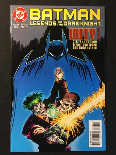 BATMAN Legends of the Dark Knight 106 Josef Rubinstein JOKER Vol 1 DC ...