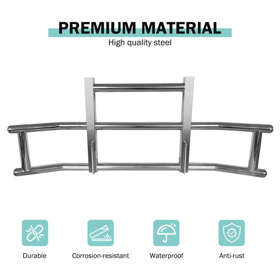 Deer Guard Brackets for Volvo VNL 2004-2017 Heavy Duty Truck Bumper ...