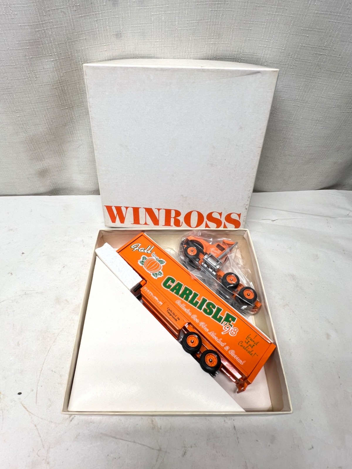 NEW IN BOX 1993 WINROSS 1/64TH SEMI ADVERTISING "FALL CARLISLE" (NR) | eBay
