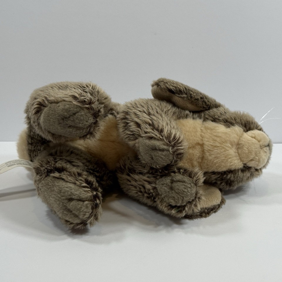 Toys R Us Tan Brown Lop Ear Bunny Rabbit 9" Floppy Plush 2012 Easter ...
