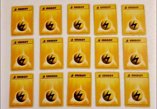 Pokémon Cards 15 Yellow Energy | eBay