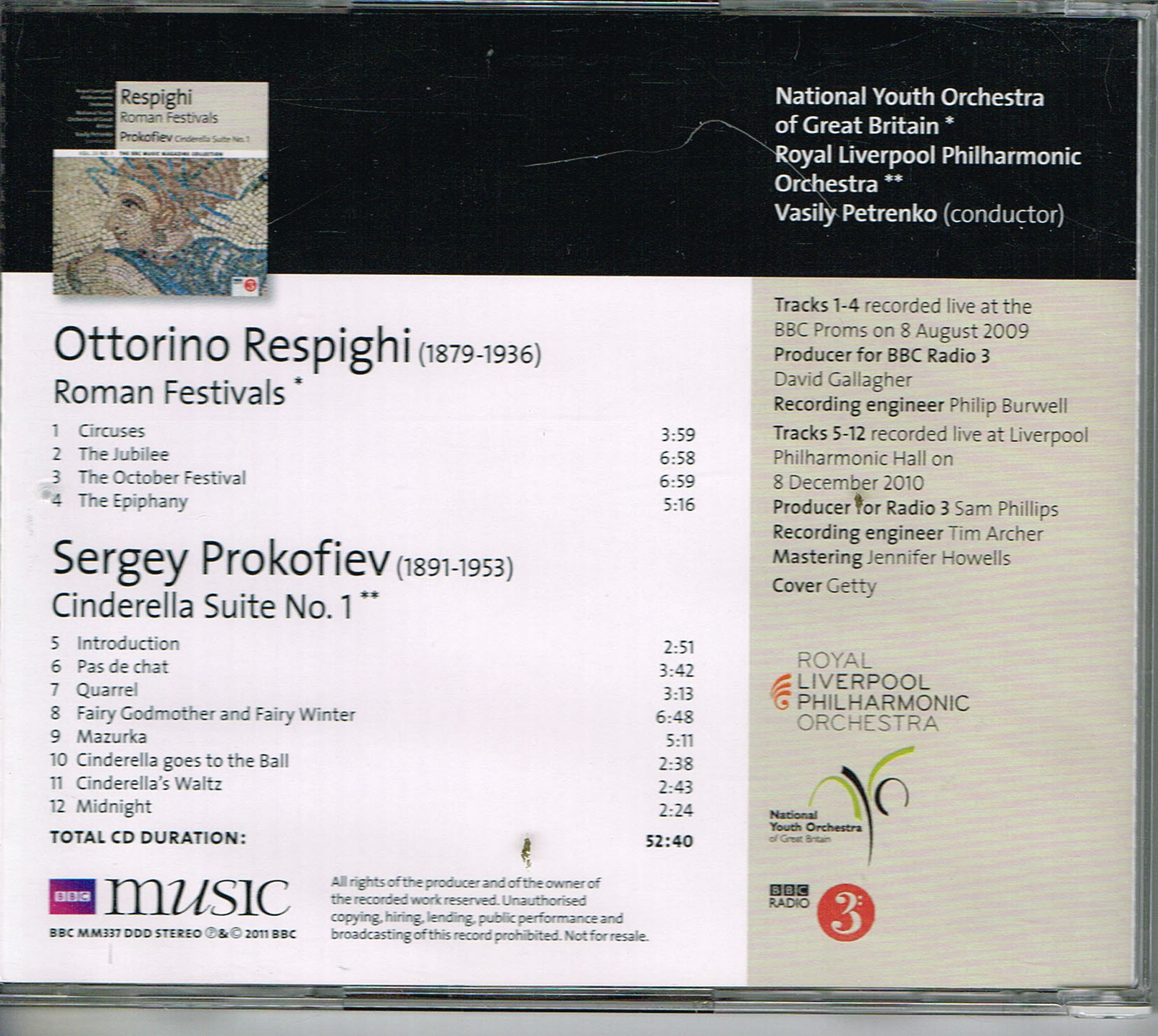 BBC Music Magazine CD Vol. 20 2011 - 2012 Issue | eBay UK