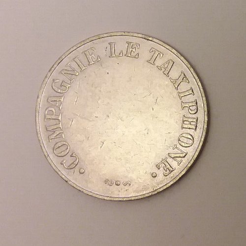 Compagnie Le Taxiphone French Pay Phone Token | eBay