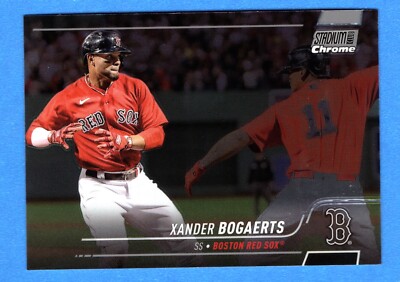 2022 Stadium Club Base Chrome #73 Xander Bogaerts - Boston Red Sox | eBay
