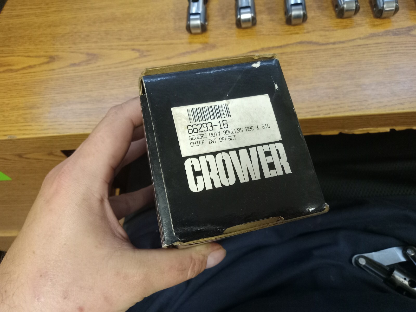 Crower Severe Duty Cutaway Mechanical Roller Lifter Bbc 16 Pc P/N 66293 ...