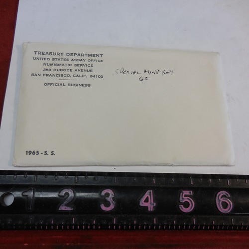 1965 Special Mint Set SMS Includes 40% Silver Kennedy Half | eBay